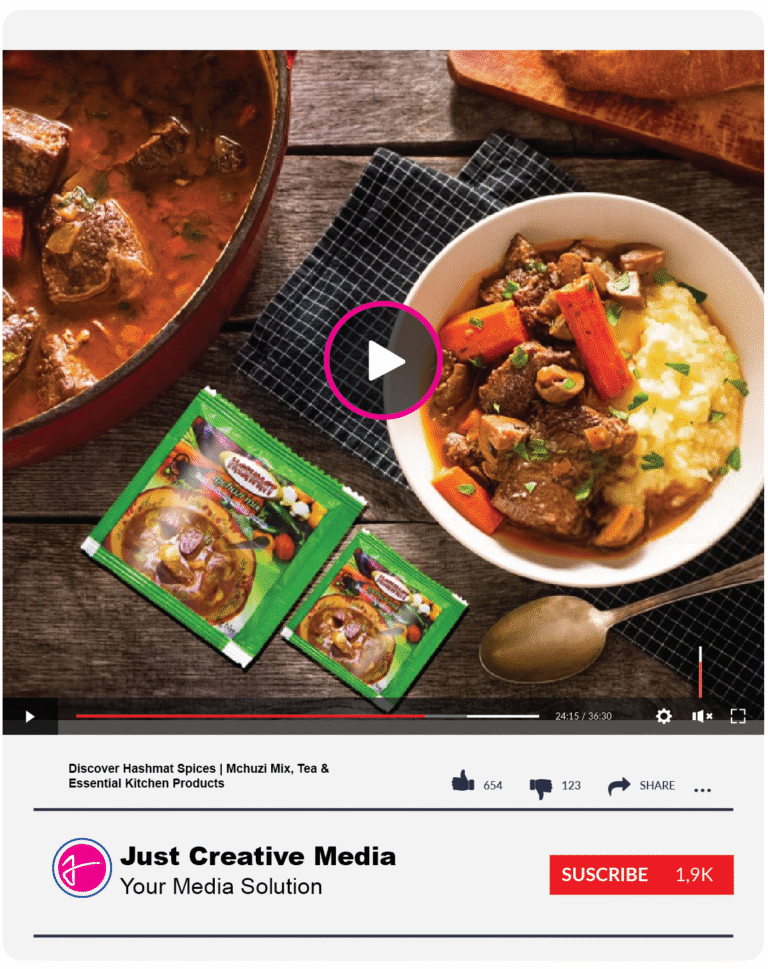 Just Creative Media – Your Media Solution